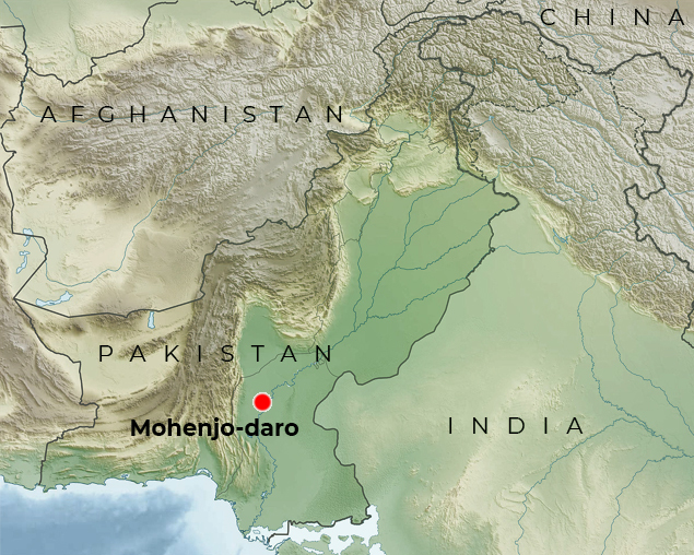 Mohenjo Daro Location
